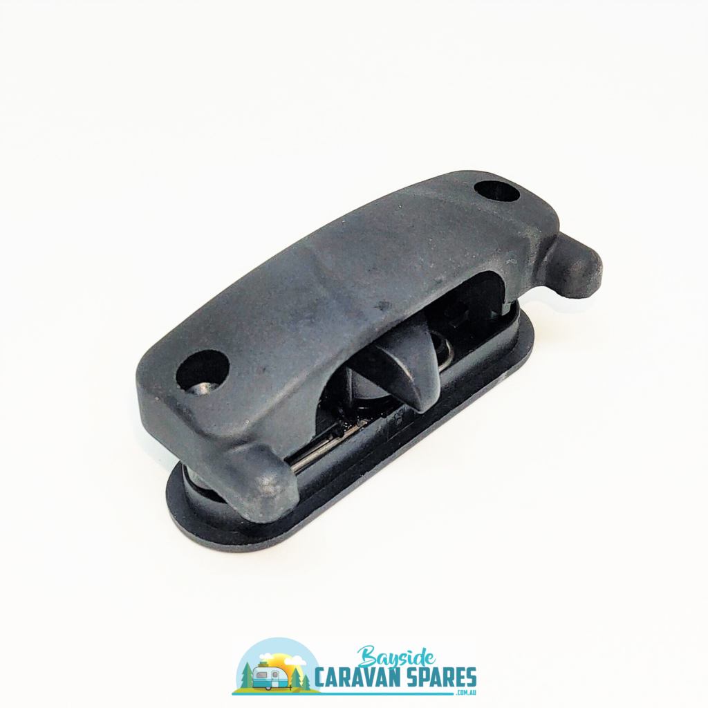 VISCOUNT POW GREY KNOB LOCK - Bayside Caravan Spares