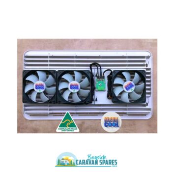 Klevacool™ 3DPrintRV Fridge Fan Mod Kit for LARGE Vents (Approx 520mm x ...