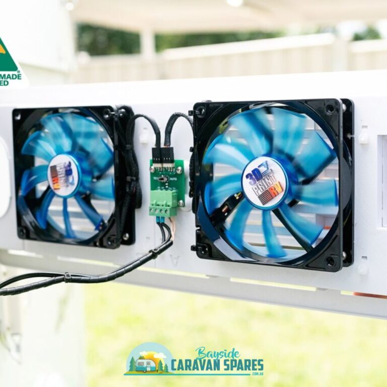 Klevacool™ 3DPrintRV Fridge Fan Mod Kit for SMALL Vents (Approx 450mm x ...