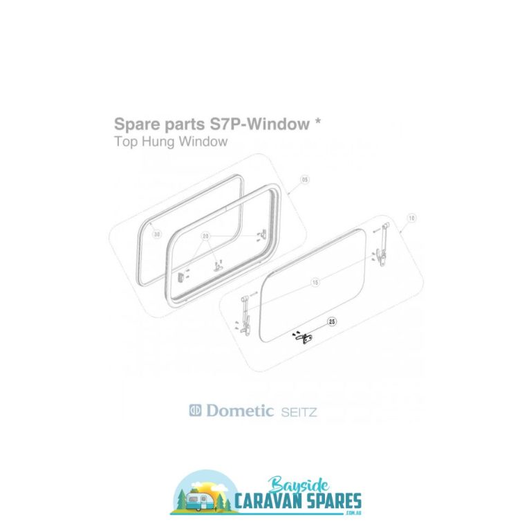 BG2411: Handle Lock - Suit Dometic Seitz S7P Windows - Bayside Caravan ...